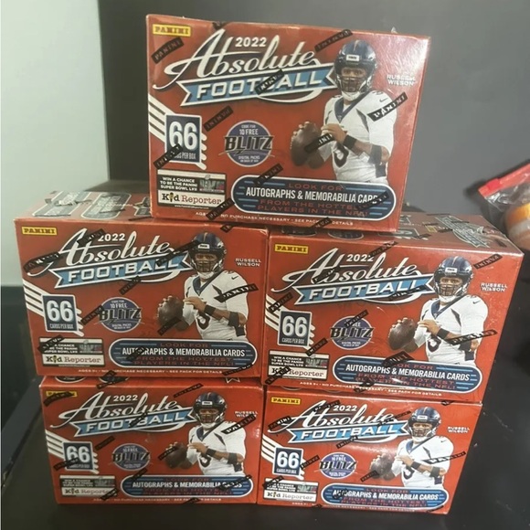 Panini | Other | 5 Absolute Football 222 Blaster Boxes | Poshmark